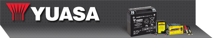Yuasa Motorcycle Batteries, Electrical Chargers Testers for ATV ...