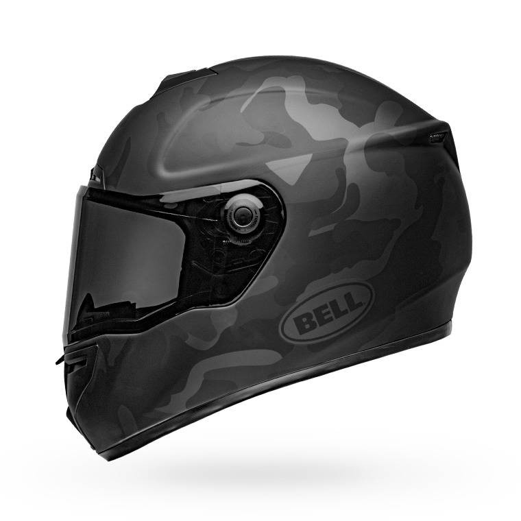 Bell SRT Stealth Helmet - Full Face - Motorcycle Helmets - Motorcycle ...