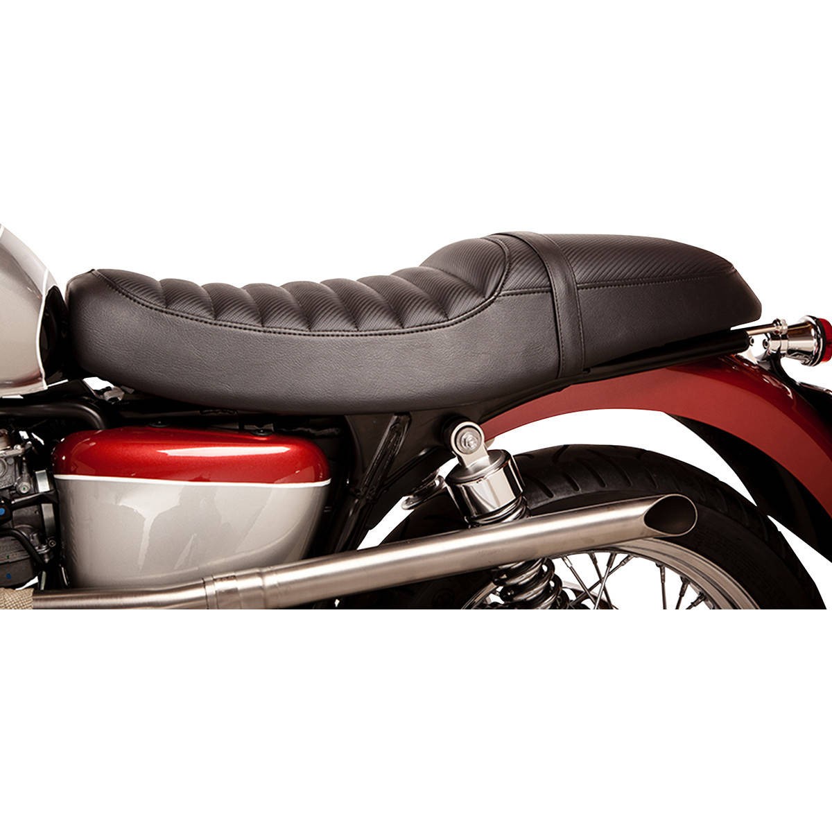 British Customs Retro Seat Skin - Seats - Two-Up - Seats - Parts ...