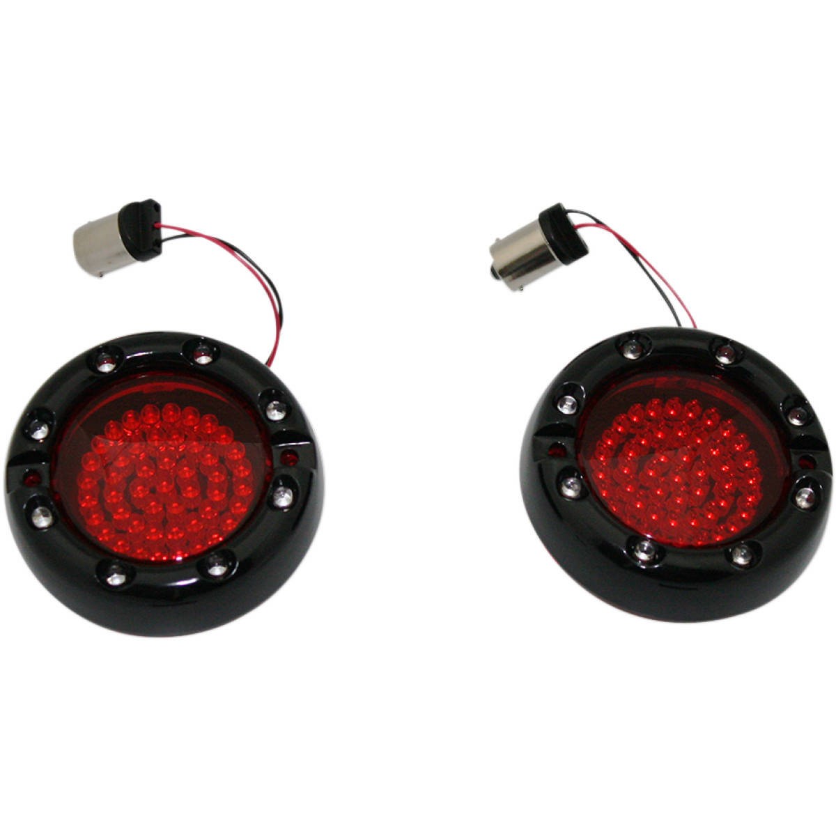 Custom Dynamics Flat Ringz Rear LED Turn Signal - 1156 Base - Lighting ... Custom Dynamics Flat Ringz Rear LED Turn Signal - 1156 Base - Lighting ...