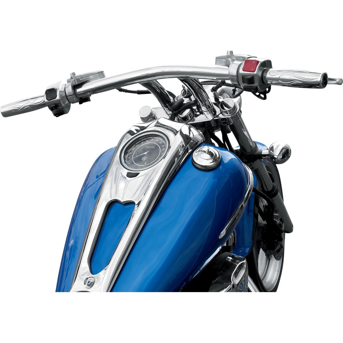 Drag Specialties 1 1/2" T-Bar Handlebar for Yamaha Raider | FortNine Canada