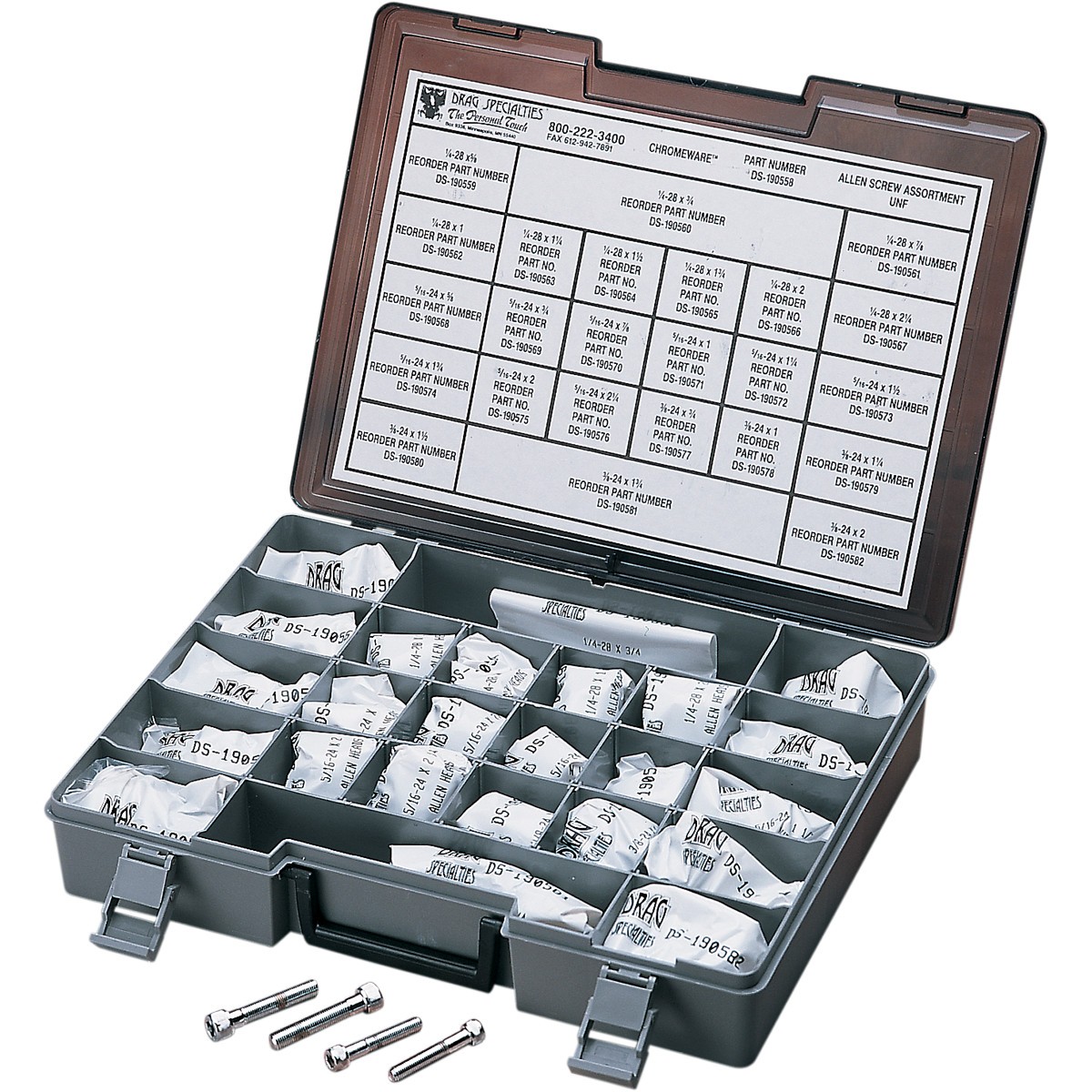 Drag Specialties Fine-Thread Socket-Head Bolt Complete Kit | FortNine ...