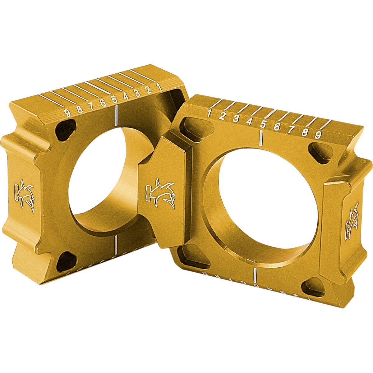 Hammerhead Axle Blocks Gold - 04-0001-00-50 | FortNine Canada
