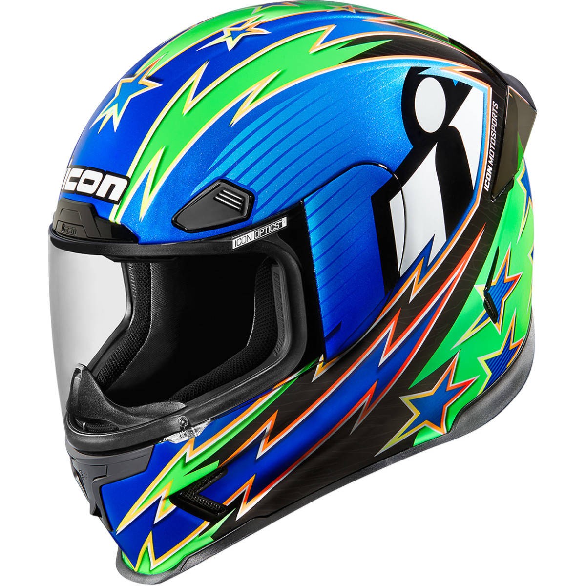 Icon Airframe Pro Warbird Helmet - Full Face - Motorcycle Helmets ...