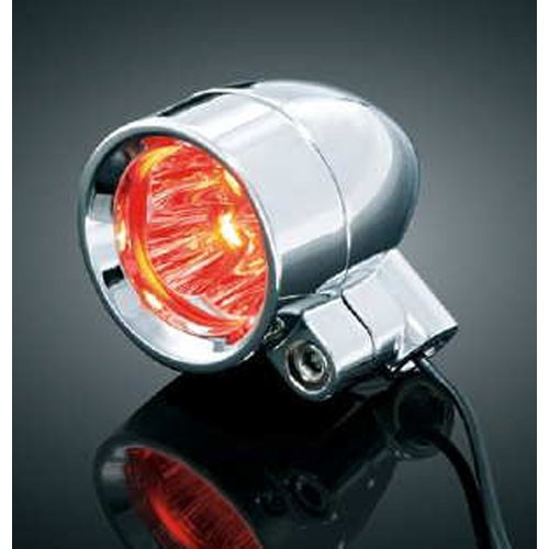 Kuryakyn Small LED Silver Bullets Red Lights Dual Circuit - 1615 - Turn ...