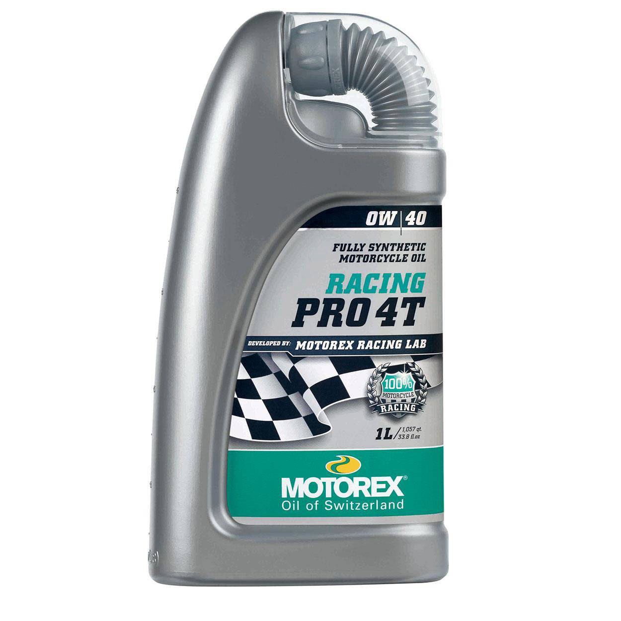 Motorex Racing Pro 4T Synthetic Engine Oil | FortNine Canada