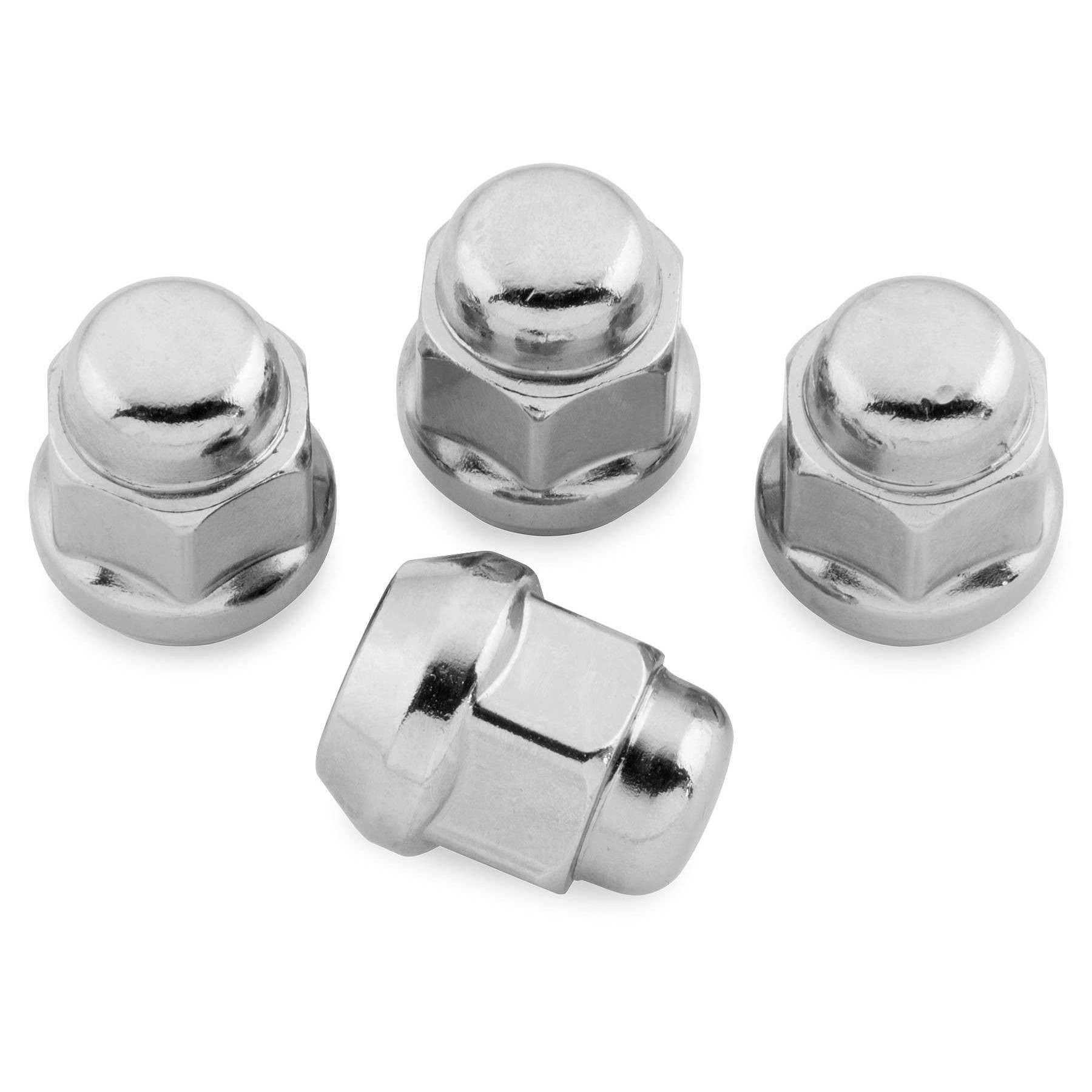 QuadBoss Lug Nuts - 12 x 1.25mm - 17mm Head - Chrome - 608927 - Lug ...