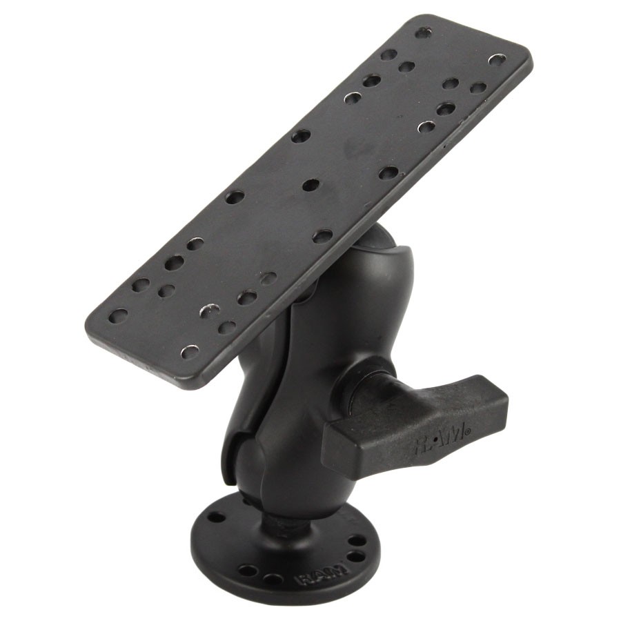 RAM Mounts 1.5" Ball Mount with Short Double Socket Arm, 6.25" X 2 ...