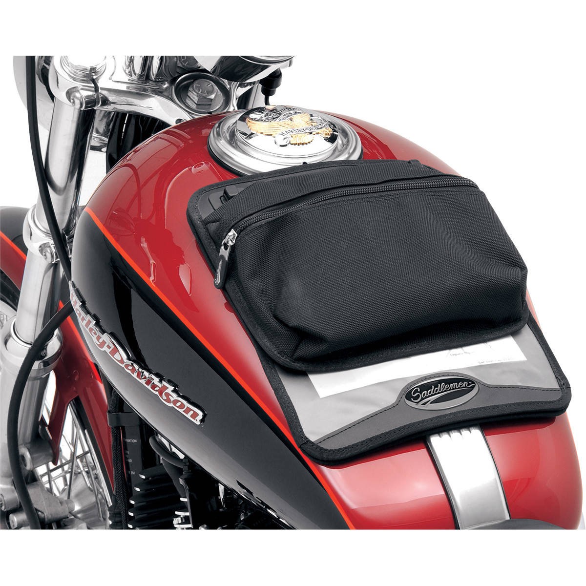 Saddlemen Tank Map Pouches - Large with Suction Cup Bottom - 3502-0135 ...