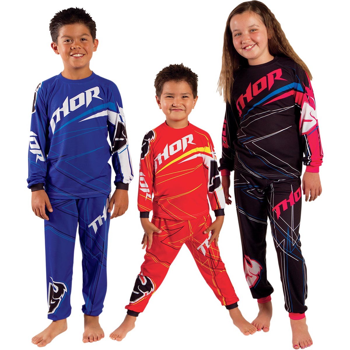 Thor Stripe Youth Pajamas | FortNine Canada