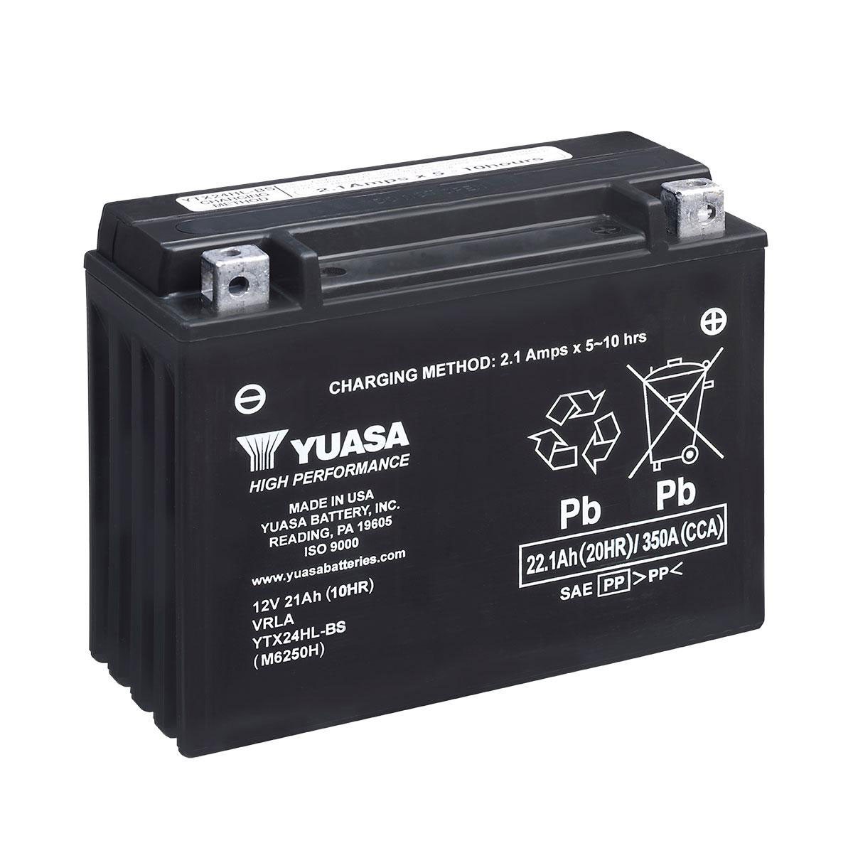 Yuasa High Performance AGM Battery YTX24HL-BS - YUAM6250H - Yuasa - Brands | FortNine Canada