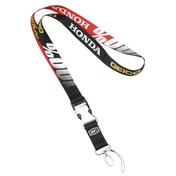 100 Percent Geico Honda Lanyard | FortNine Canada
