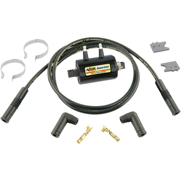 Accel Single Super Coil Kit for Universal Applications - 3.0ohms ...