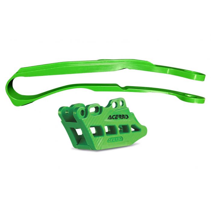 Acerbis Chain Guide and Slider Kit Green - 2466040006 | FortNine Canada