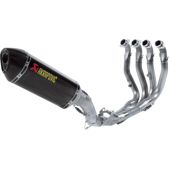 Akrapovic Racing Line Full System Exhaust Hexagonal Muffler - Stainless ...