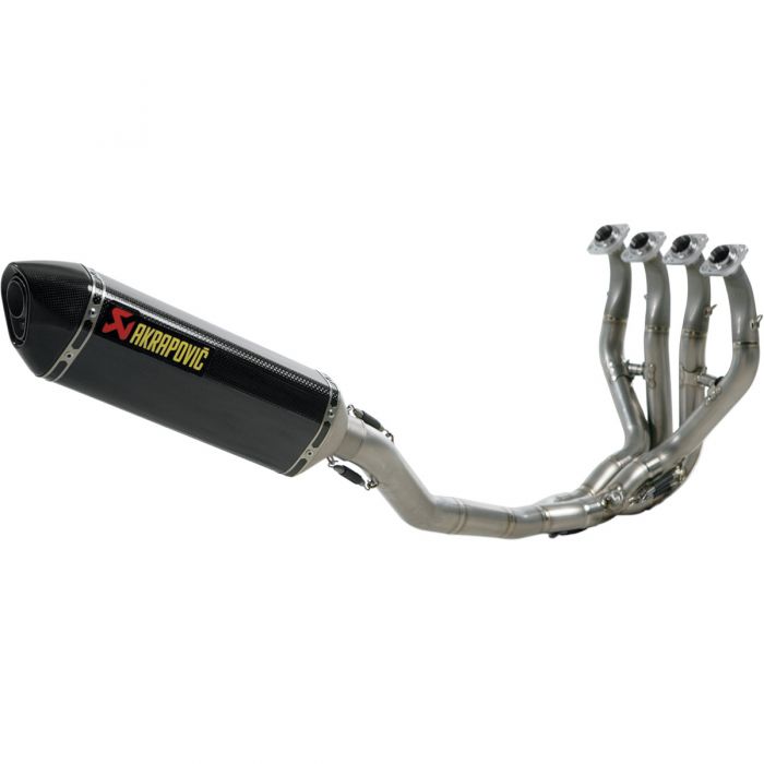 Akrapovic Racing Line Full System Exhaust Hexagonal Muffler - Stainless ...