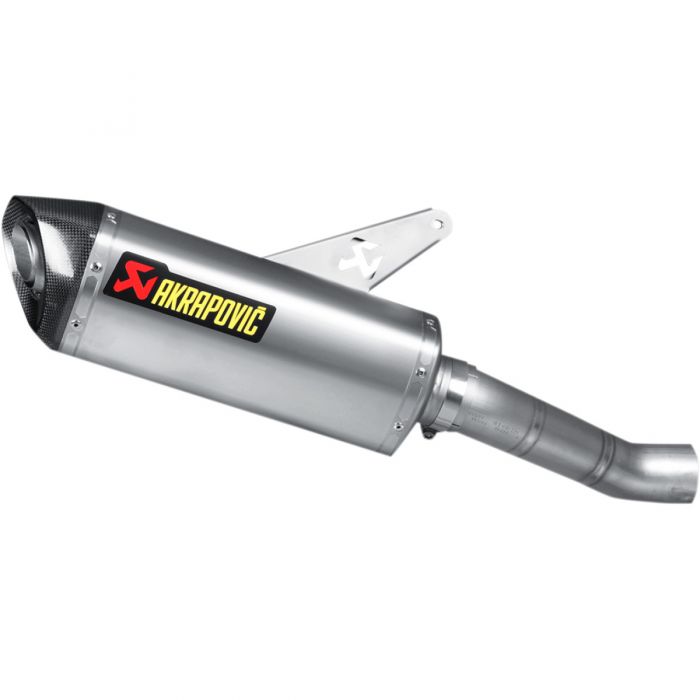 Akrapovic Slip-On Line Exhaust Hexagonal Muffler - Titanium/Titanium ...