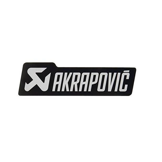 Akrapovic Aluminium Heat-Resistant Sticker | FortNine Canada