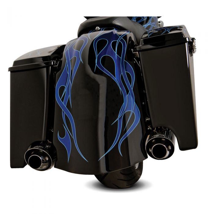 Arlen Ness Bagger-Tail Fender Kit Dual Exhaust w/o License Plate - 06 ...