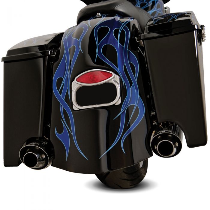 Arlen Ness Bagger-Tail Fender Kit Dual Exhaust - 06-490 | FortNine Canada