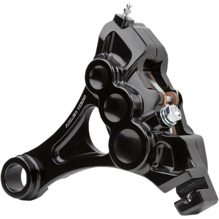 Arlen Ness 6-Piston Differential Bore Brake Caliper Rear - Black - 02 ...
