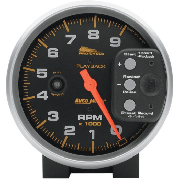 Auto Meter 5in. Playback Tachometer | FortNine Canada
