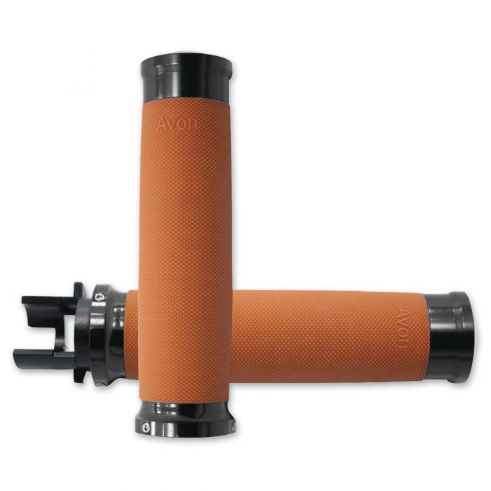 Avon Grips Custom Contour Grips Standard - Anodized/Tan - IN-S-CC-86 ...