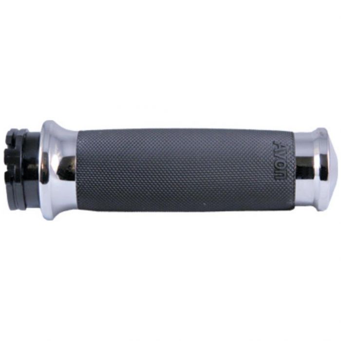 Avon Grips Custom Contour Heated Grips - Push-Pull Chrome Standard ... Avon Grips Custom Contour Heated Grips - Push-Pull Chrome Standard ...
