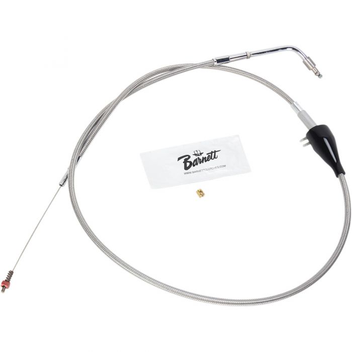 Barnett Stainless Clear-Coated Cruise Control Cable (+4in.) - 102-30 ...