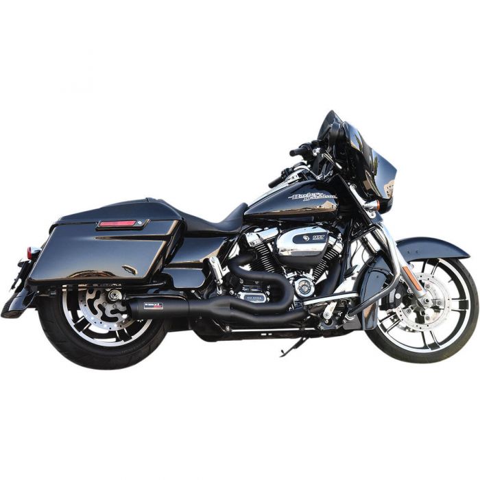 Bassani Road Rage II 2-Into-1 with Hot Rod Turnout Exhaust System ...