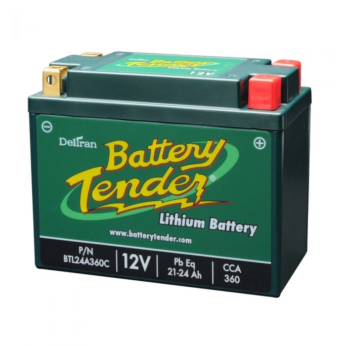 Battery Tender 12V 360 LCA Lithium Engine Start Battery - BTL24A360C ...