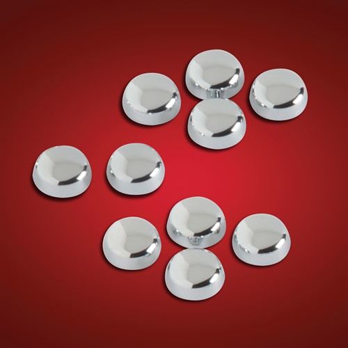 Show Chrome (Big Bike Parts) Decorative Show Caps (10 Pk) - 3-50-10 ...