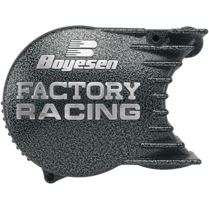 Boyesen Factory Racing Ignition Cover Silver/Black - SC-05 | FortNine ...