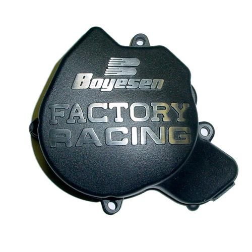 Boyesen Factory Racing Ignition Cover Black - SC-44B | FortNine Canada