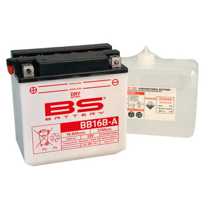 BS Battery Dry High Performance Conventional Battery - YB16B-A - BB16B ...