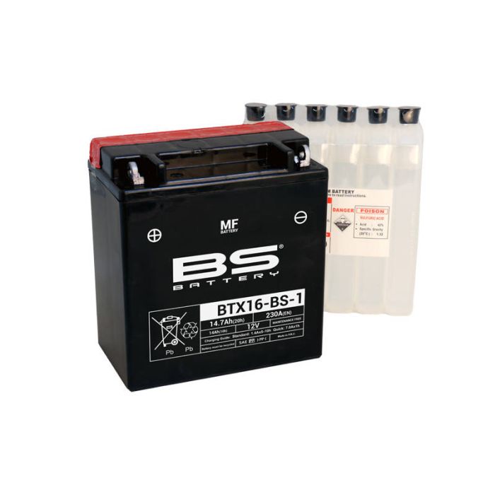 BS Battery Batteries for Bikes, ATV, Snowmobile and Off-Road Vehicles ...
