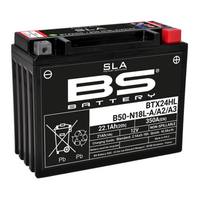 BS Battery SLA AGM Factory Activated Maintenance Free Battery - Y50 ...