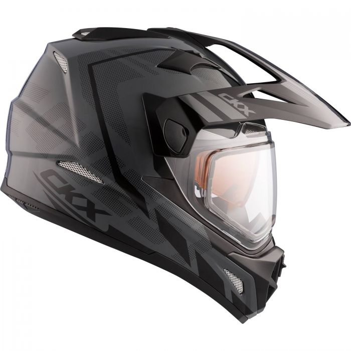 CKX Quest RSV Backcountry Moosek Snow Helmet with Dual Lens Shield ...