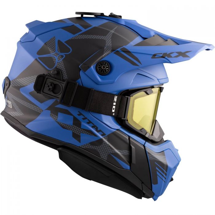 CKX Titan Original Climb - Casque pour Motoneige avec Lunettes de ...