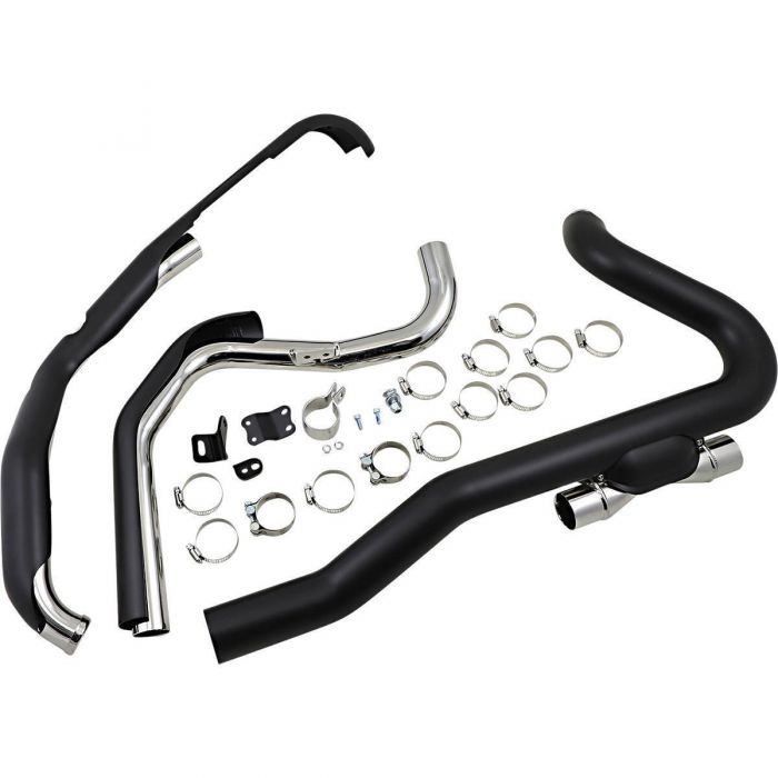 Cobra PowerPort Head Pipes Pro Chamber - Black - 6256RB | FortNine Canada