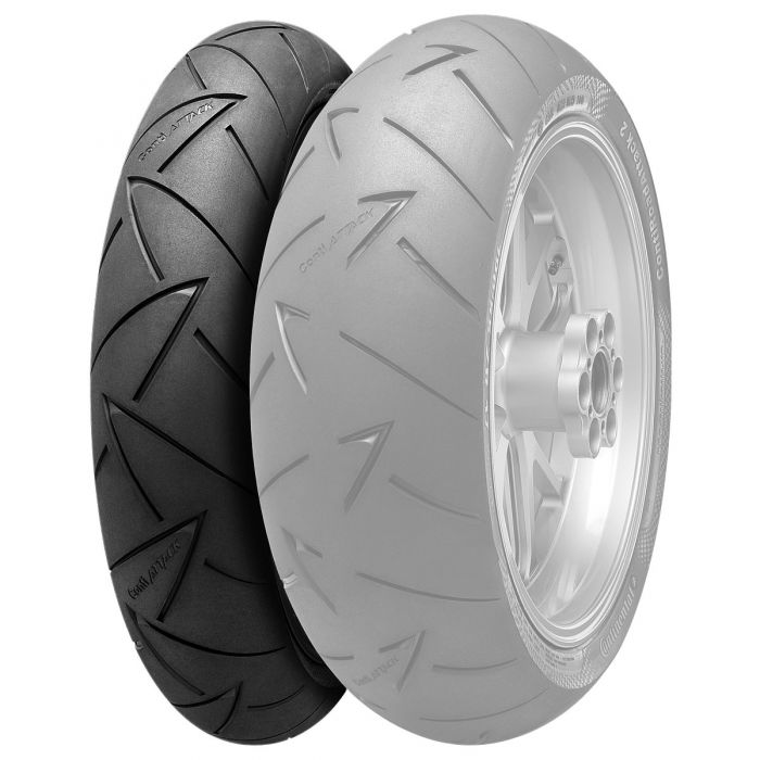 Continental Conti Road Attack 2 - Pneu avant - Route - Pneus | FortNine ...