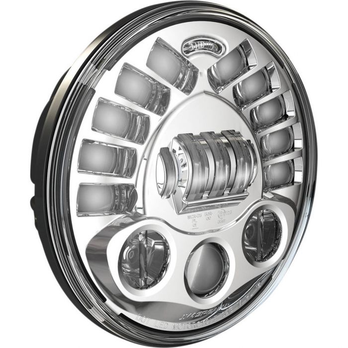 Custom Dynamics 7" Adaptive 2 Pedestal Mount Head Lamp - Chrome - PB ...