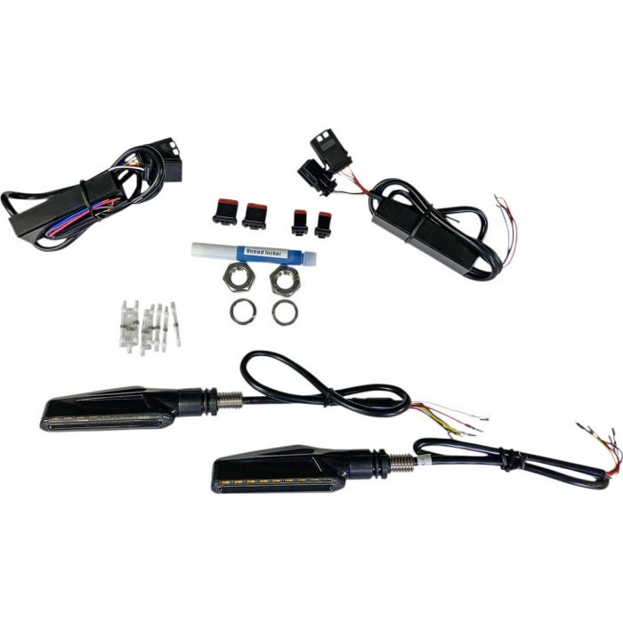 Custom Dynamics LED Mini Turn Signal - Front - Amber/White - CD-MINI-TS ...