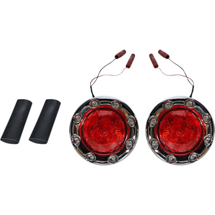 Custom Dynamics ProBeam Bullet Ringz Rear LED Turn Signals for Indian ...