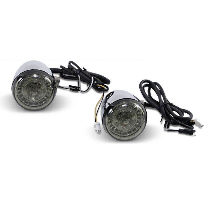 Custom Dynamics ProBeam Dynamic Ringz Turn Signals with Smoke Lenses ...