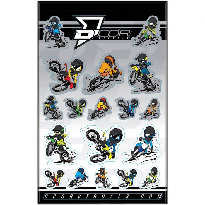 D'Cor Visuals Caricature Decal Sheet | FortNine Canada