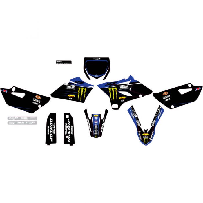 D'Cor Visuals Team Complete Graphic Kit 2021 Star Racing - 20-50-121 ...