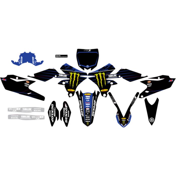 D'Cor Visuals Team Complete Graphic Kit 2021 Star Racing - 20-50-301 ...