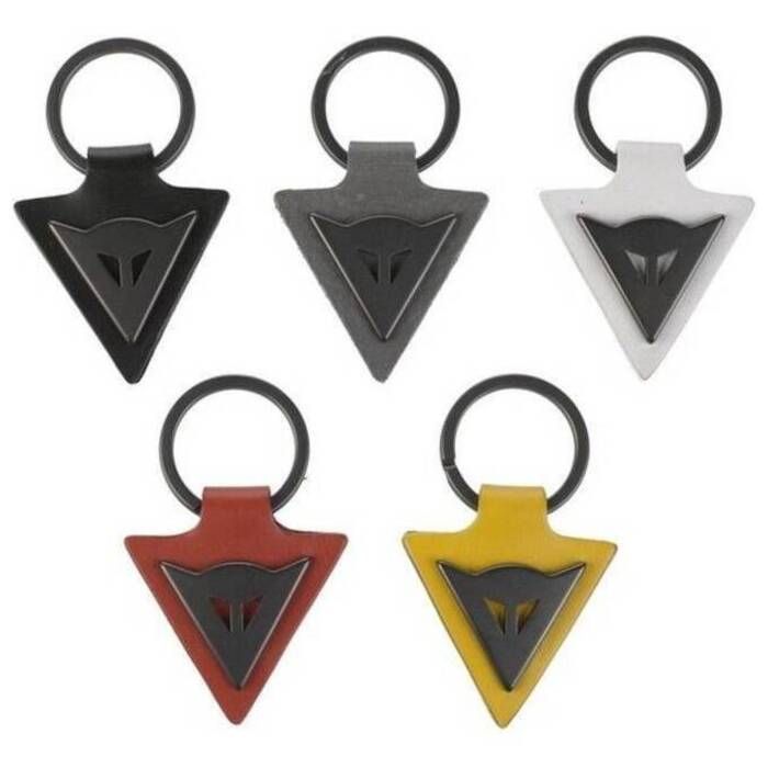 Dainese Logo MTL Keychain | FortNine Canada Dainese Logo MTL Keychain | FortNine Canada