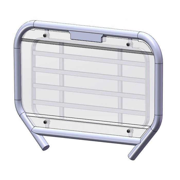 Direction 2 Rear Windshield FMR Lexan Polycarbonate - MULESXWS1003 ...